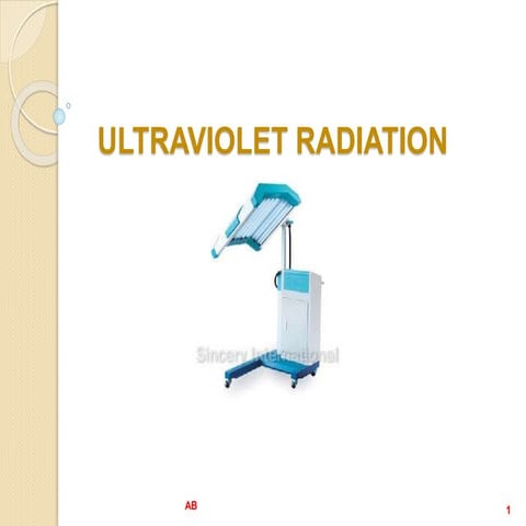 Ultraviolet Radiation.pptx