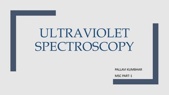 Solvents and solvent effect in UV - Vis Spectroscopy, By Dr. Umesh ...