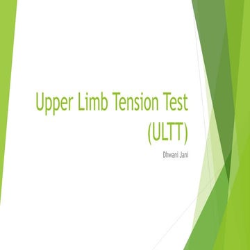 Upper Limb Tension Test of upper limb.pptx