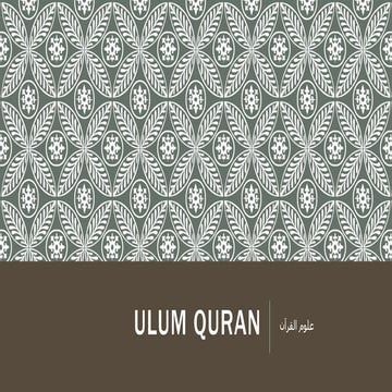 Daurah Ulum Quran(Asas) | PPT