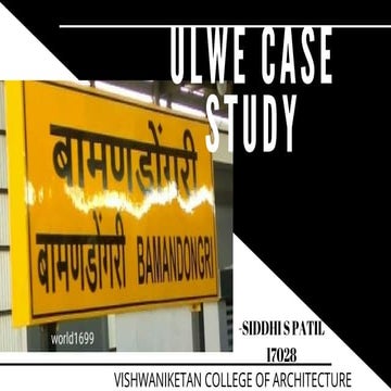 Ulwe case study l | PDF