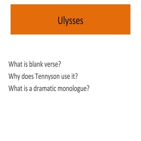 Ulysses | PPT