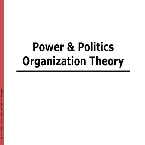 UM 7 Politics & Power | PDF