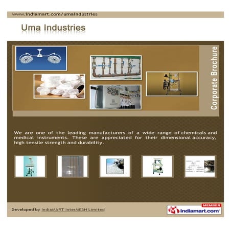 Uma Industries, Kolkata, Medical Instruments | PDF