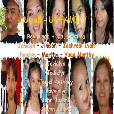Umali Family | PPTX