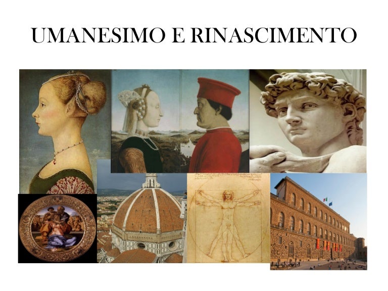 Umanesimo e Rinascimento