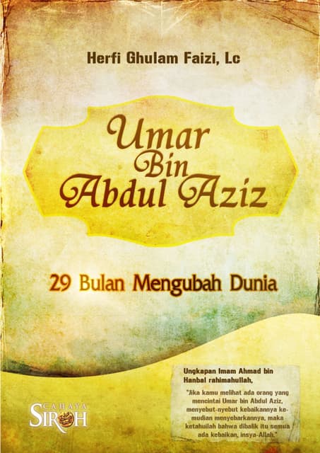 Power poin umar bin abdul aziz | PPT