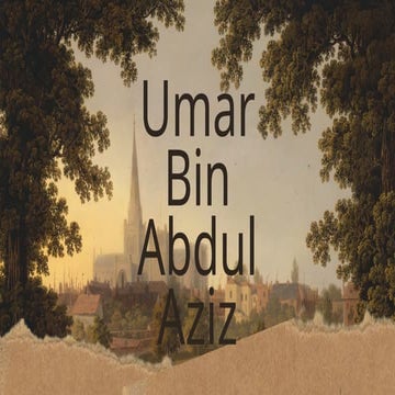 UMAR IBN ABDUL AZIZ DAN PERJUANGANYA.pptx