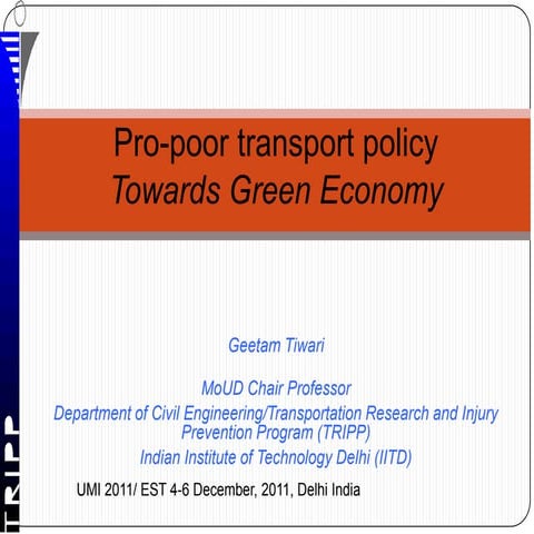 Transportation system | PPTX