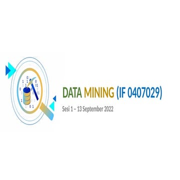 Data Mining Intro Universitas Muhammadiyah Jakarta | PPTX