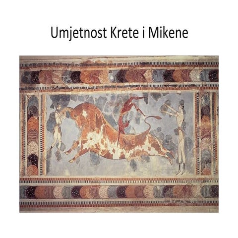 Umjetnost krete i mikene | PPT