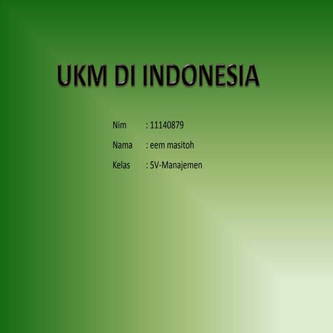SInergitas BUMDes dengan UMKM untuk memajukan UMKM.pptx