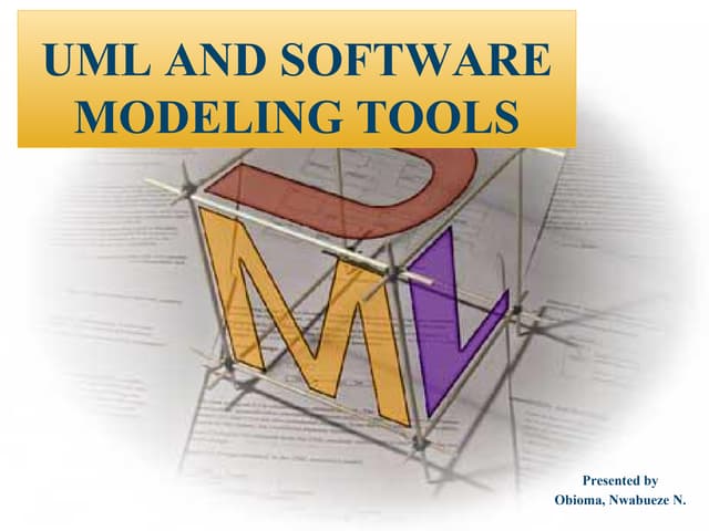 Uml And Software Modeling Toolspptx Computing Technology And Computing 5003