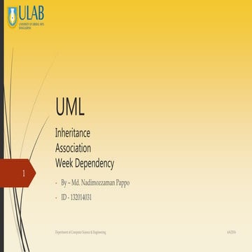 Uml Class Diagram | PPT