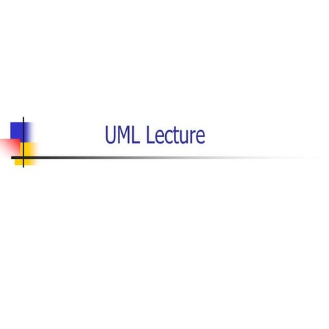 Uml Chart Designing Methods Lecturepptx 