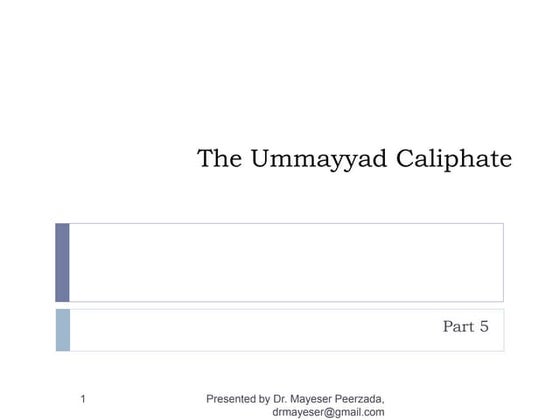 Caliph and Caliphate.pptx | Islam | Religion & Spirituality