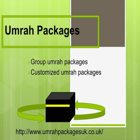 Umrah packages | PPTX