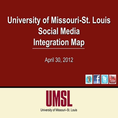 Umsl social media integration map 04302012 | PPT