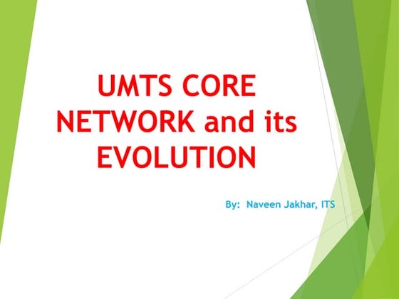 CS-Core Mobile Network (General) | PDF