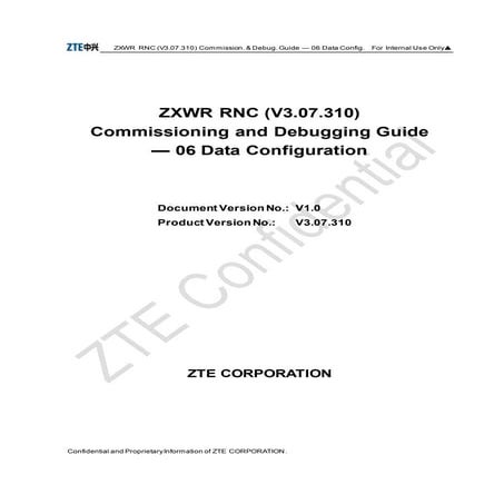 Umtsrns 208 omcr configuration(rnc data configuration) | PDF