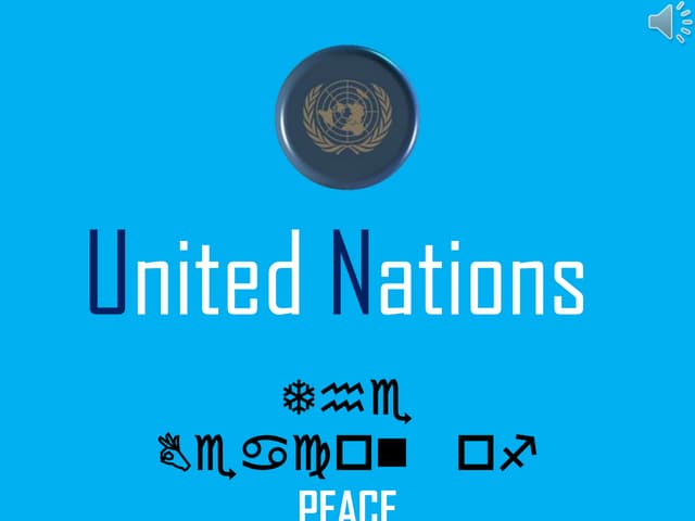 Introduction to the United Nations System | PPTX