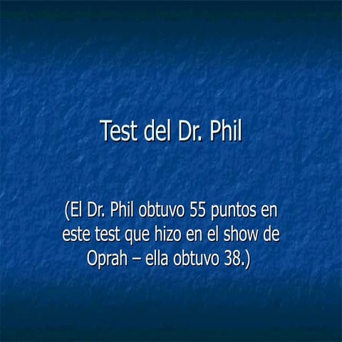 Concentration test for men | PPS