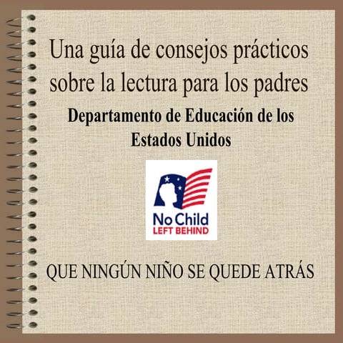 Una guía de consejos prácticos sobre la lectura para los padres | PPT