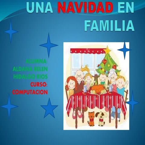 Navidad en familia | PPTX