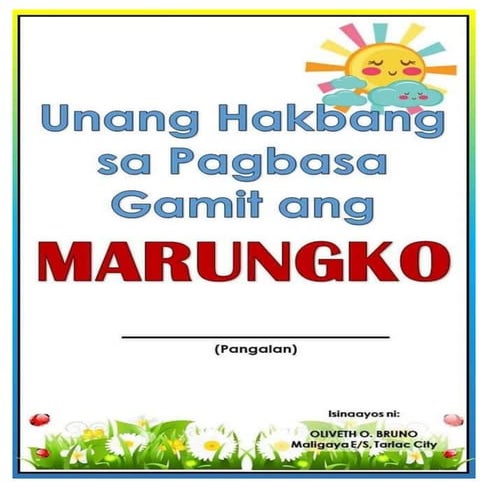 Pantig Flashcards for Readingin Filipino | PDF