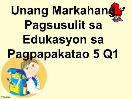 K TO 12 GRADE 4 DIAGNOSTIC / PRE TEST IN EDUKASYON sa PAGPAPAKATAO | PDF