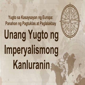 Unang Yugto ng Imperyalismong Kanluranin.pptx
