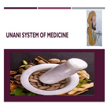 UNANI SYSTEM OF MEDICATION | PDF