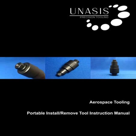 UNASIS Portable Install Remove Tool Instruction Manual | PDF