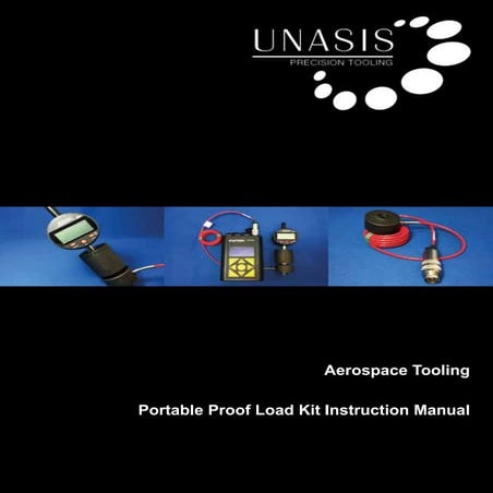 UNASIS Portable Proof Load Kit Instruction Manual | PDF