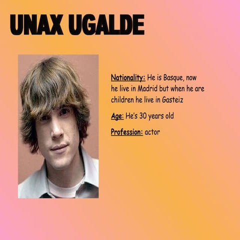 Unax Ugalde | PPT