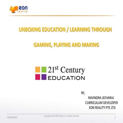 Unboxing education and learning | PPTX