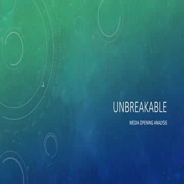 Unbreakable | PPT