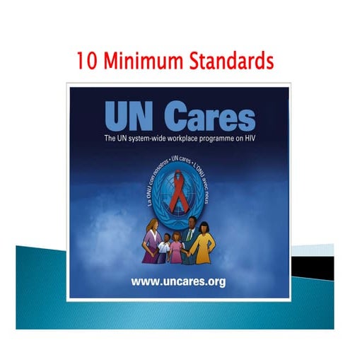 UN Cares 10 Minimum Standards presentation | PDF
