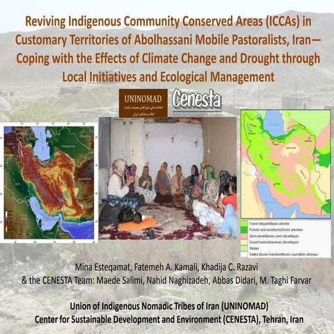 Mina Esteghamat Reviving Indigenous Community Conserved Areas Iccas