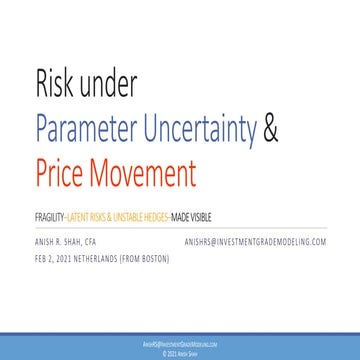 Risk under Uncertainty and Price Movement | PPTX