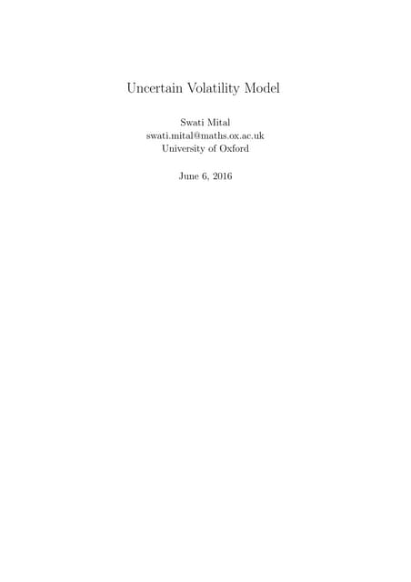 Algorithms Behind Term Structure Models II Hull-White Model | PDF | Stocks and Bonds | Personal ...