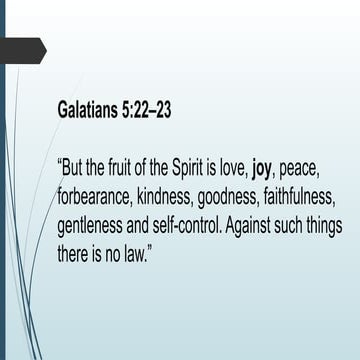 Sunday Message_Love & Joy pptx CCF main | PPTX