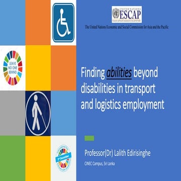 UN Colombo 2023 workshop PWD | PPT