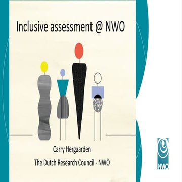 Inclusive assessment @NWO | PDF | Education