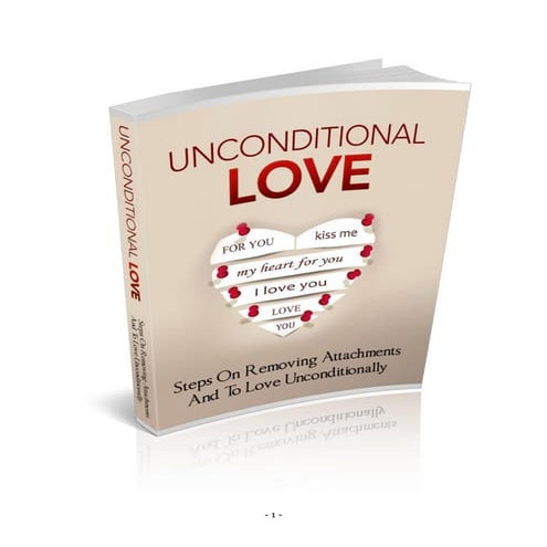 Unconditional love | PDF