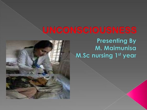 Presentation on Unconsciousness | PPTX