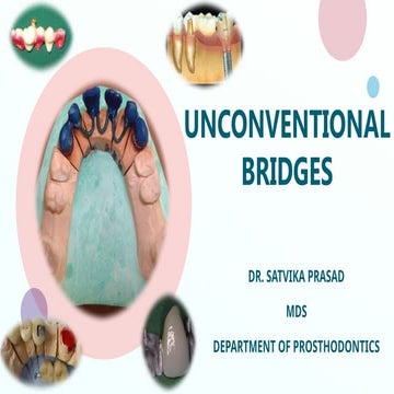 UNCONVENTIONAL BRIDGES: INNOVATIVE APPROACH IN MODERN PROSTHODONTICS.pptx