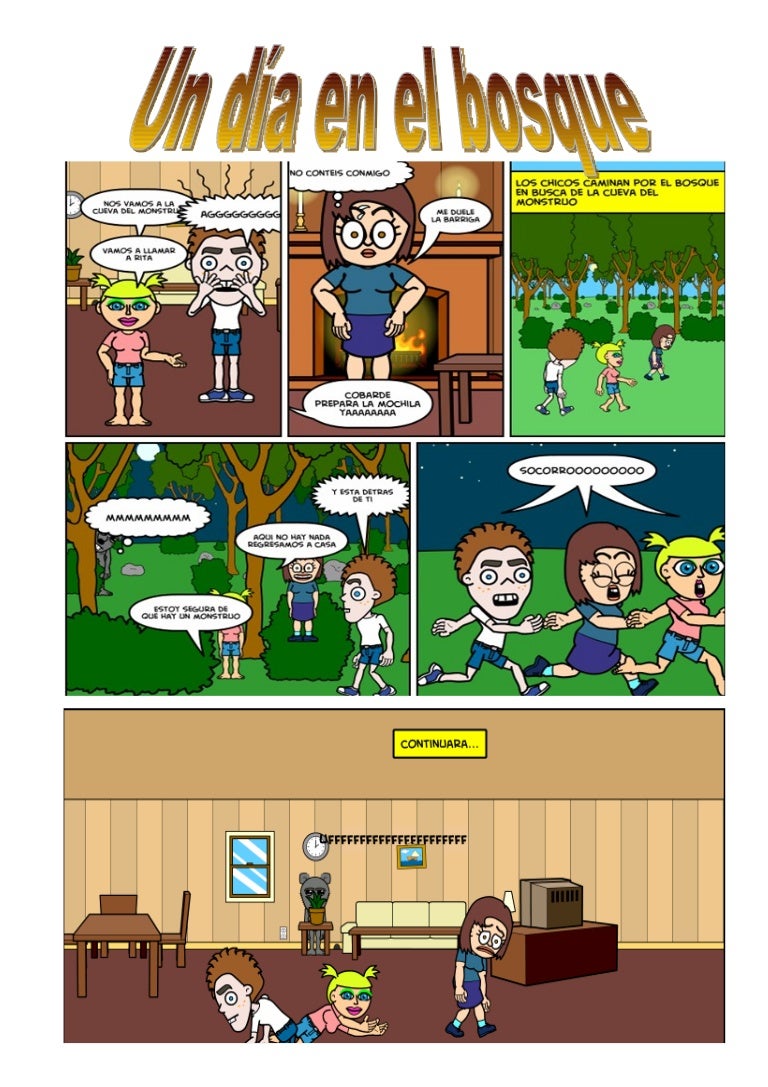 Un día en el bosque (cómic)