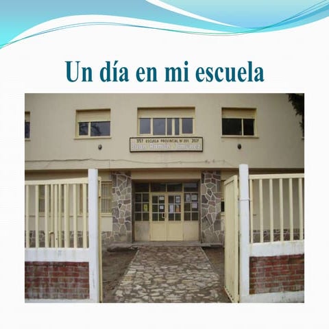 Un día en mi escuela | PPTX