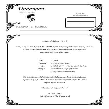 Undangan | PDF